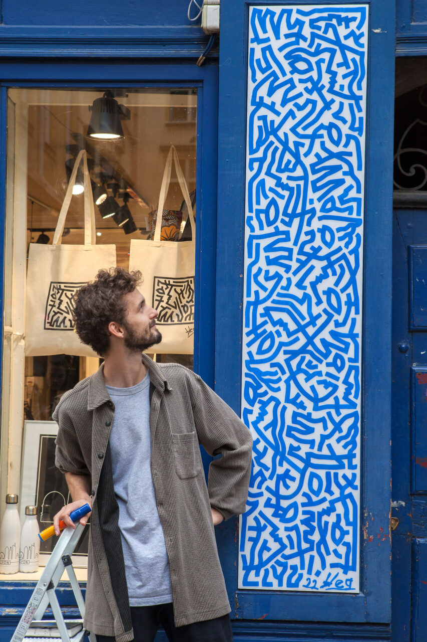 live painting BLEG - AERPANEL